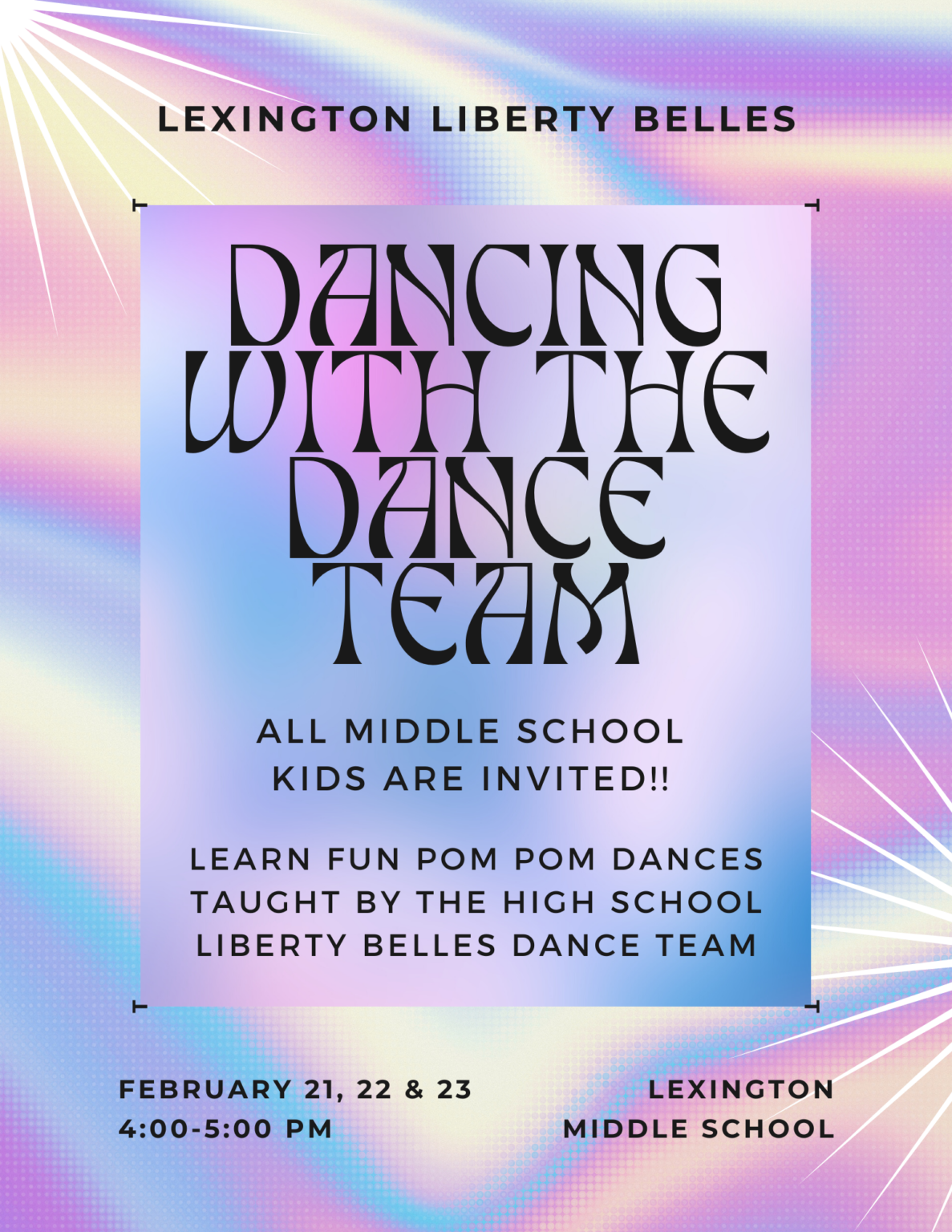 Dancing with the Dance Team 2023 – Lexington Public Schools