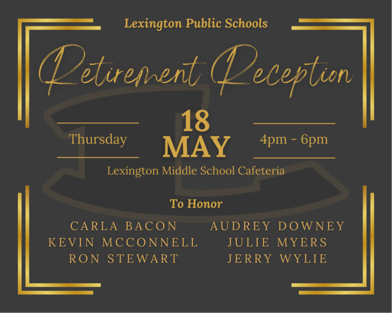 Retirement Reception – Lexington Public Schools